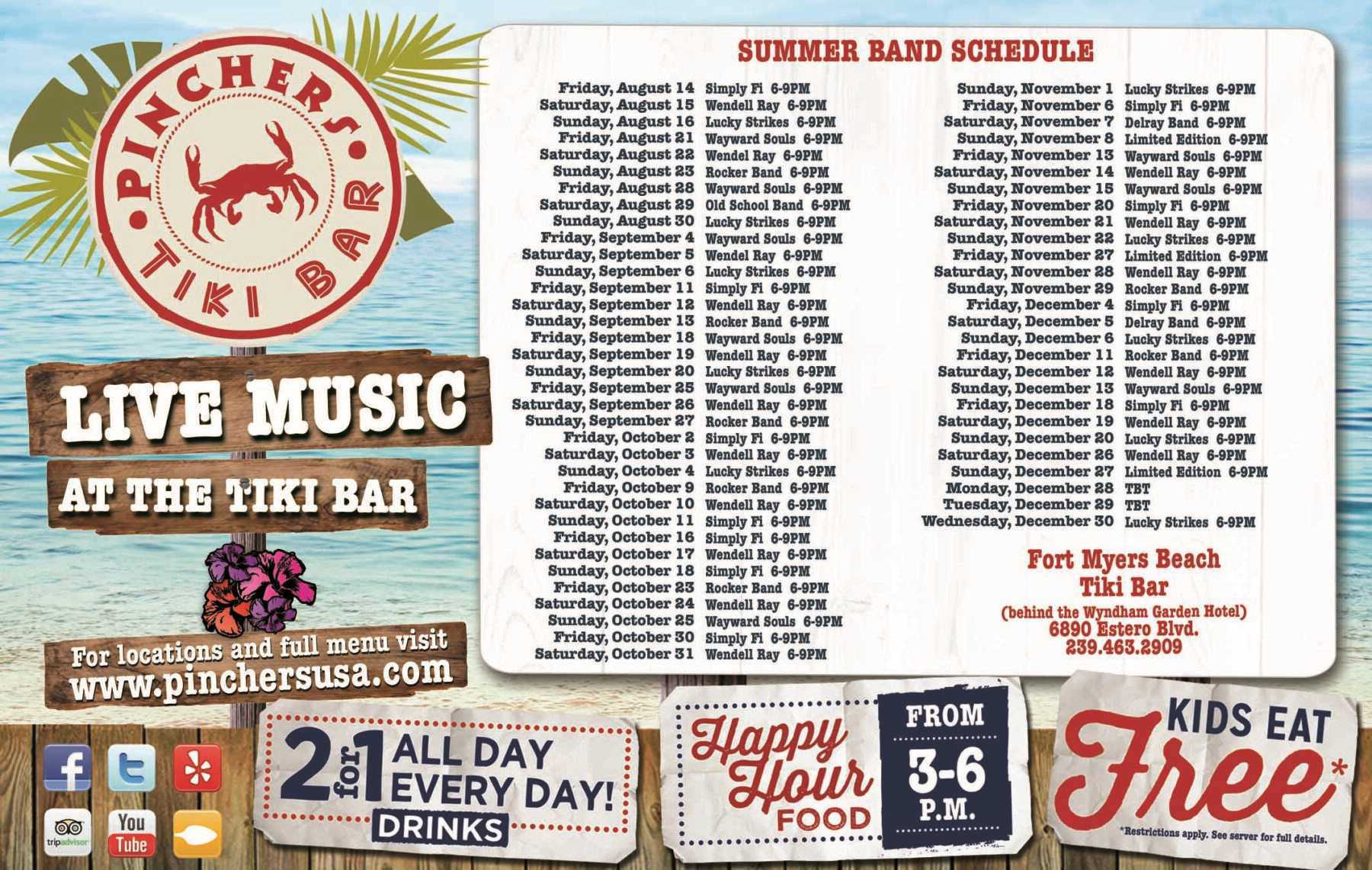 LOCATIONS - Pinchers